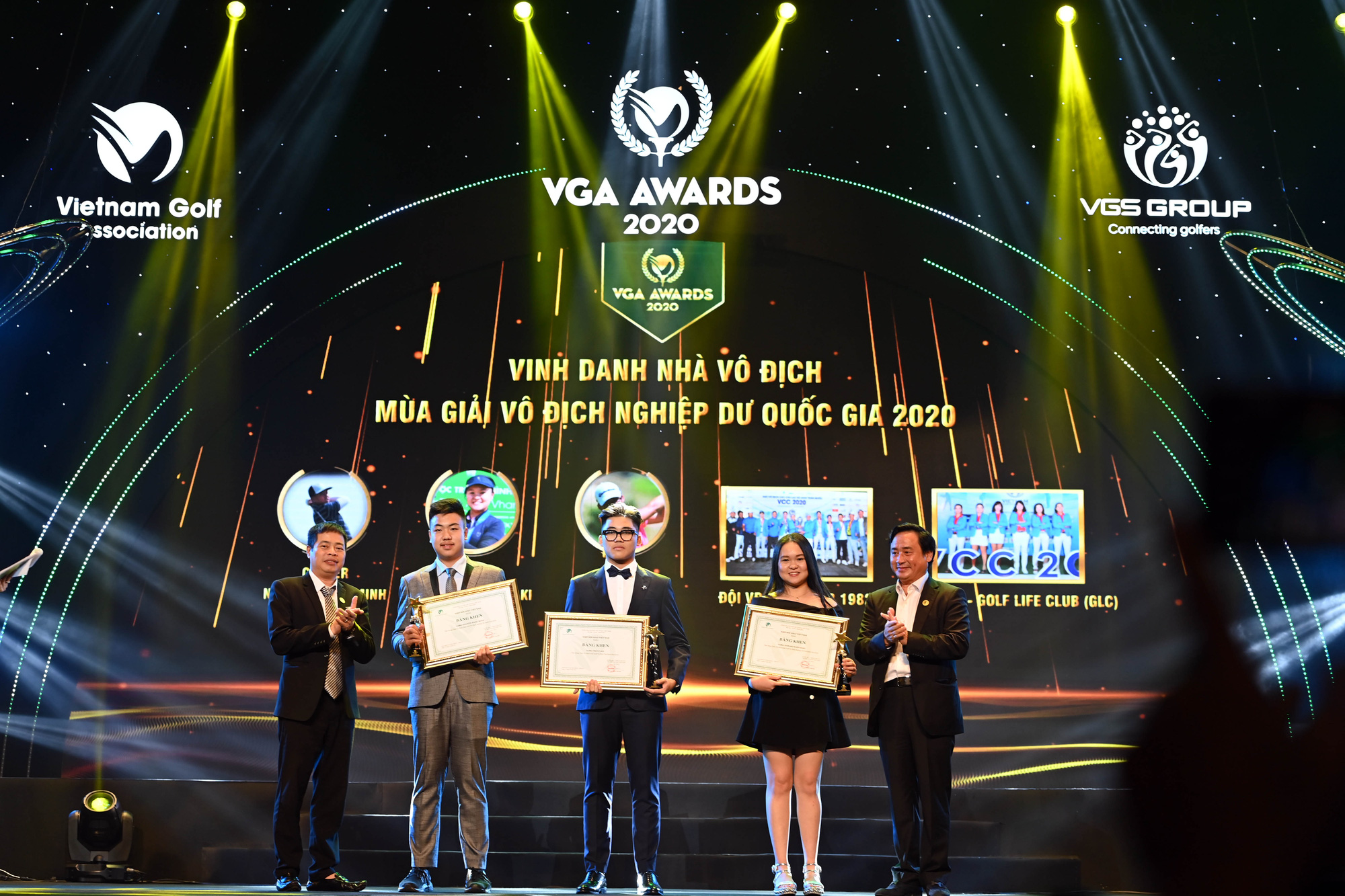 Vinh danh các golf thủ xuất sắc mùa giải 2020