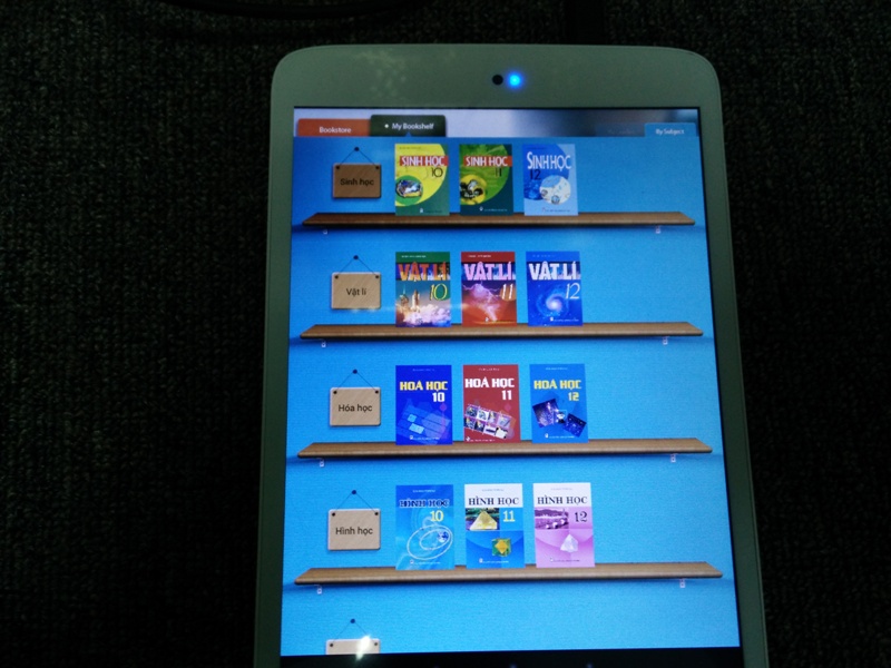 SGK điện tử trong tablet AIC chỉ là dạng số hóa