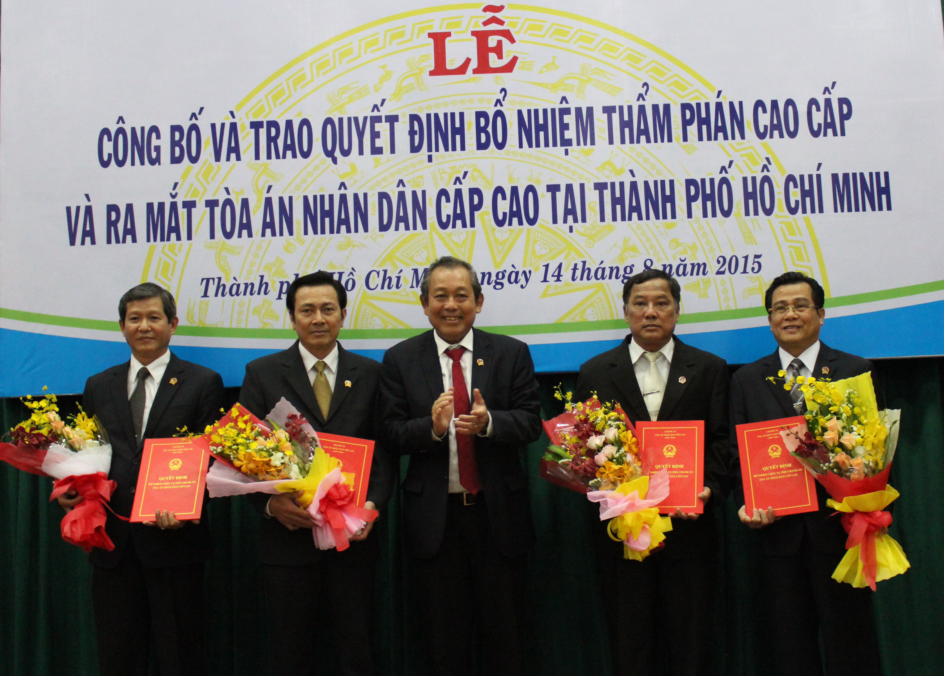 Bổ Nhiệm 34 Thẩm Phán Cao Cấp