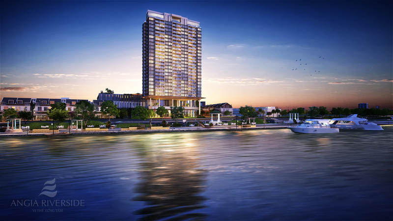 Căn hộ Angia Riverside ven sông Sài Gòn giá từ 1,2 tỉ đồng