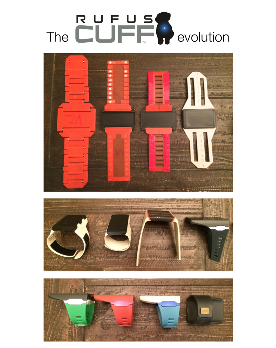 Rufus Cuff, smartwatch màn hình 3,2 inch từ Mỹ