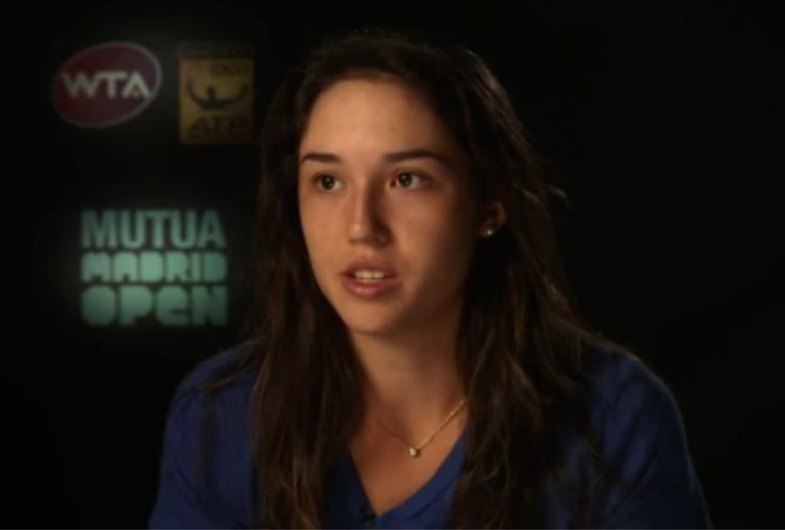 “Cánh chim lạ” Louisa Chirico vào bán kết Madrid Open