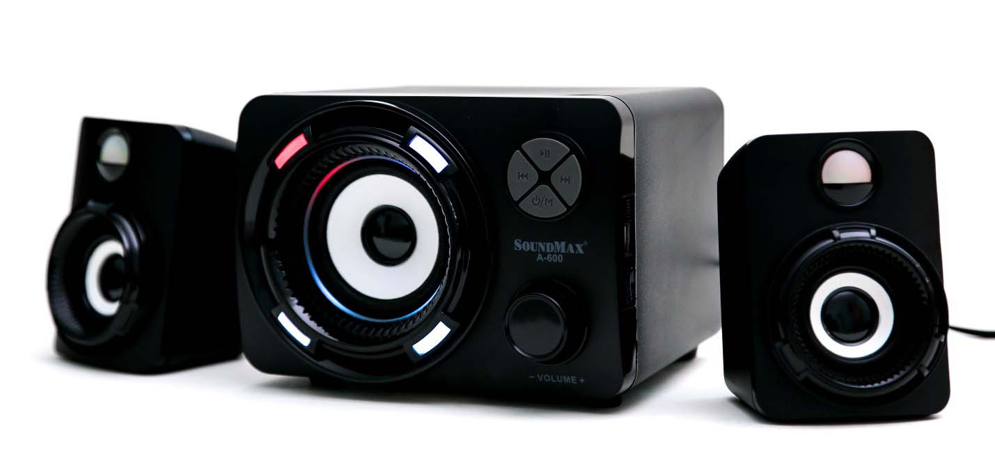 SoundMax A-600: Loa 2.1 gọn nhẹ cho giải trí di động | Thị trường NLD