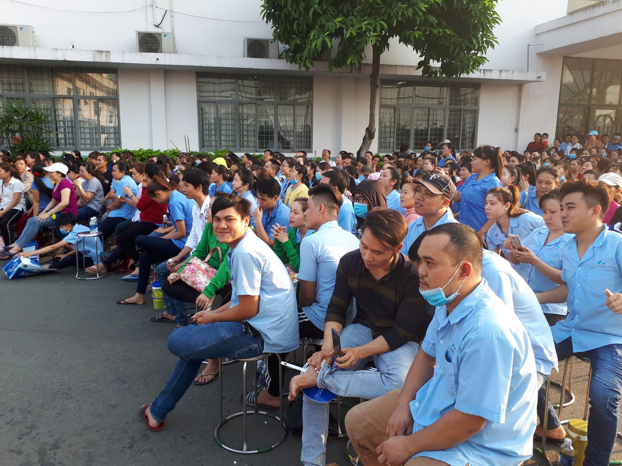 Công nhân Công ty TNHH Sambu Vina Sports vui “Tháng Công nhân”