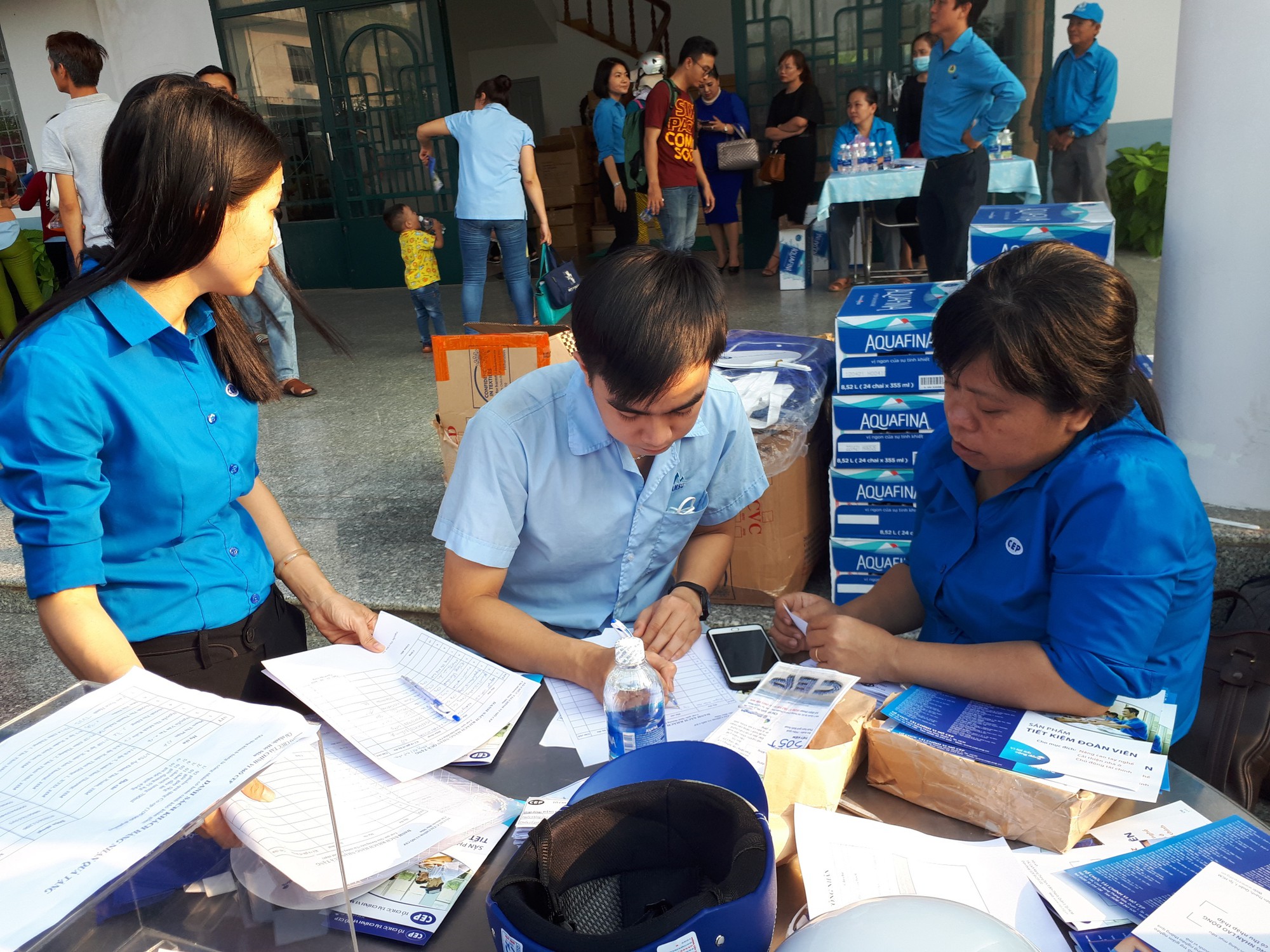 Công nhân Công ty TNHH Sambu Vina Sports vui “Tháng Công nhân”