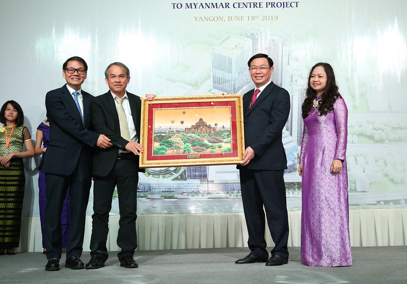 Ông Đoàn Nguyên Đức bắt tay cùng Thaco Trường Hải đầu tư lớn tại Myanmar