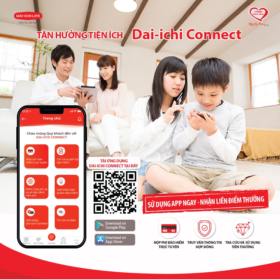 Dai-ichi Life Việt Nam ra mắt ứng dụng Dai-ichi Connect | Thị trường NLD