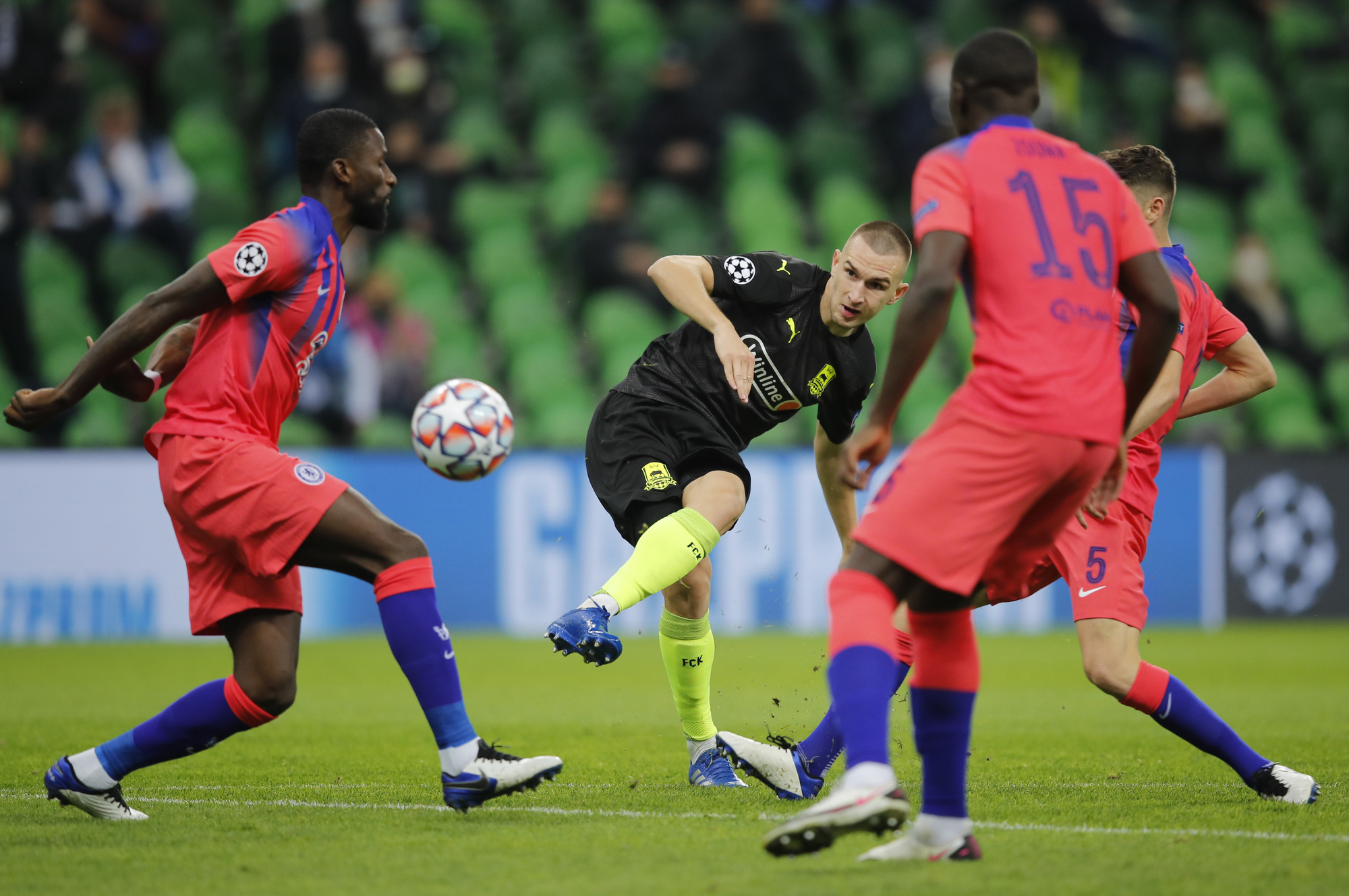 Chelsea bùng nổ, đại thắng Krasnodar trên đất Nga - Báo Người lao động