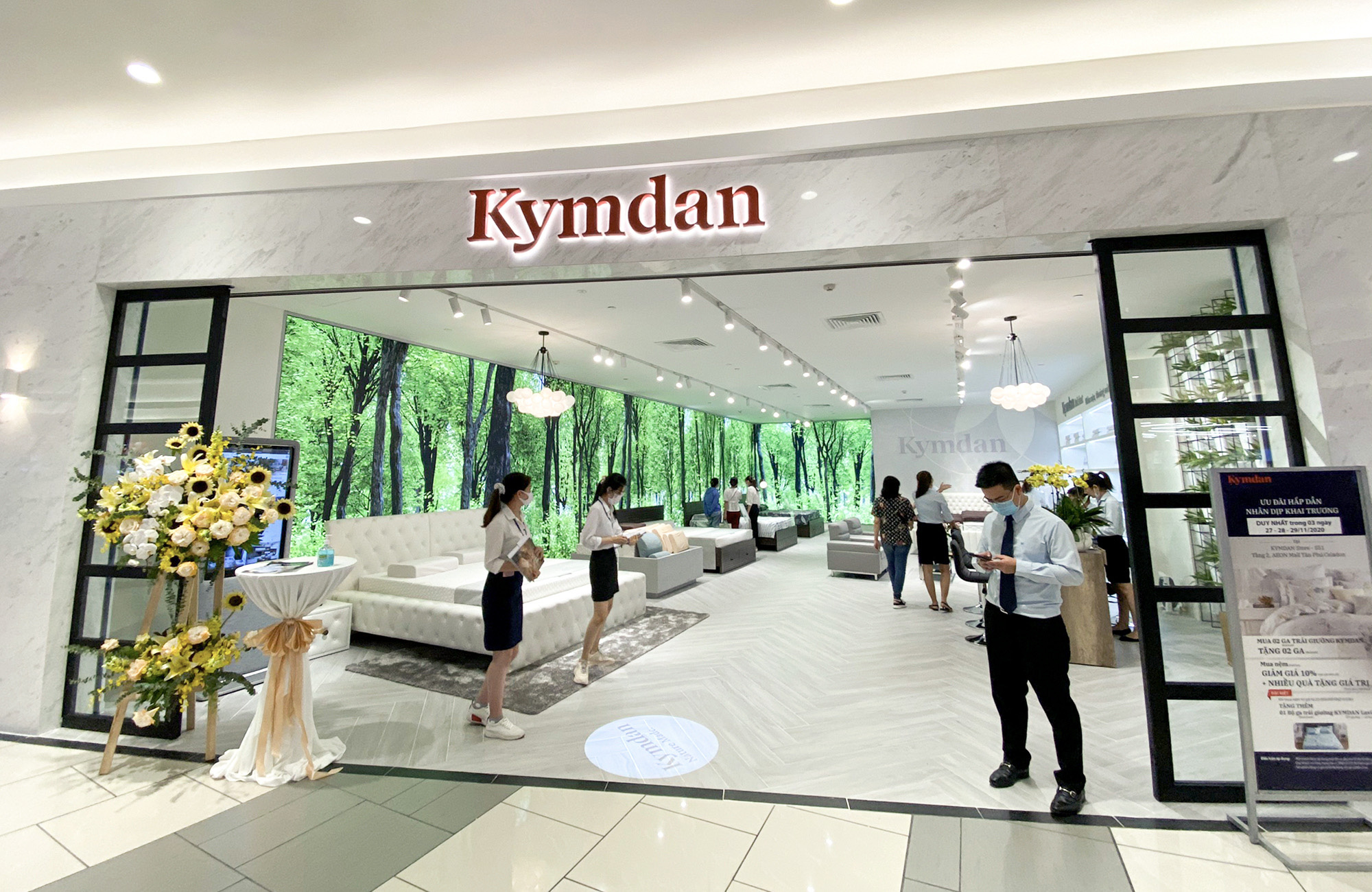 KYMDAN tưng bừng khai trương tại AEON MALL Tân Phú Celadon | Thị trường NLD