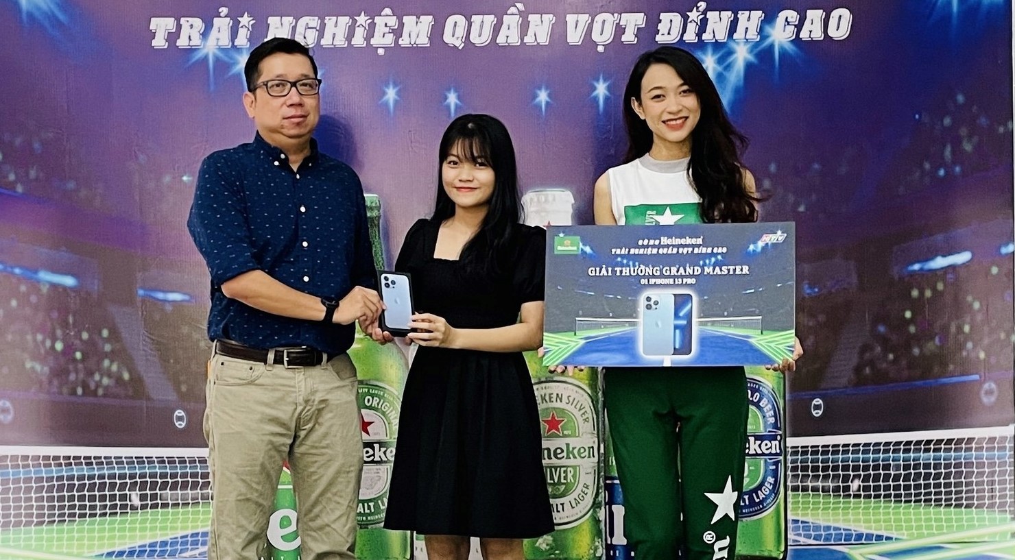 Trao giải cuộc thi "Cùng Heineken trải nghiệm quần vợt đỉnh cao" ATP ...