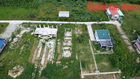 Chủ dự án Go Green Farm xây gần 20 căn nhà không phép