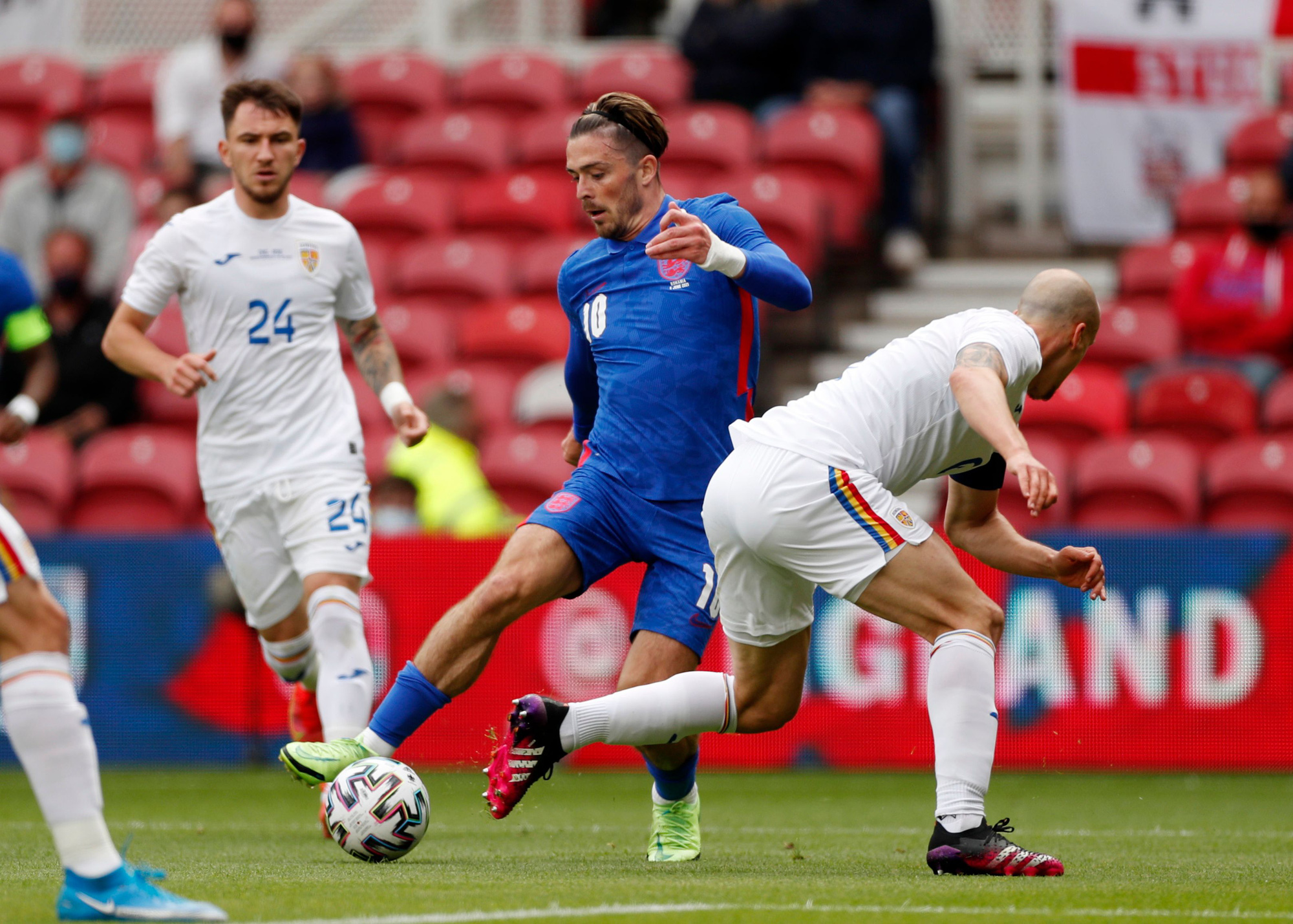 Jack Grealish và Marcus Rahsford toả sáng, tuyển Anh lại thắng giao hữu