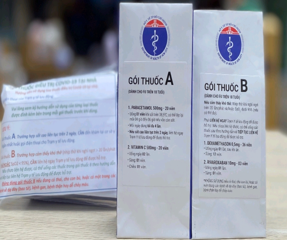 Bệnh viện Nhi Đồng 1 bàn giao 200.000 "gói thuốc F0"