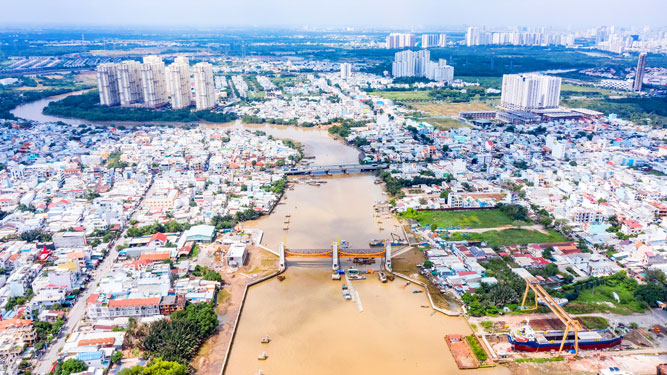 Nhà Bè phải thành đô thị vệ tinh