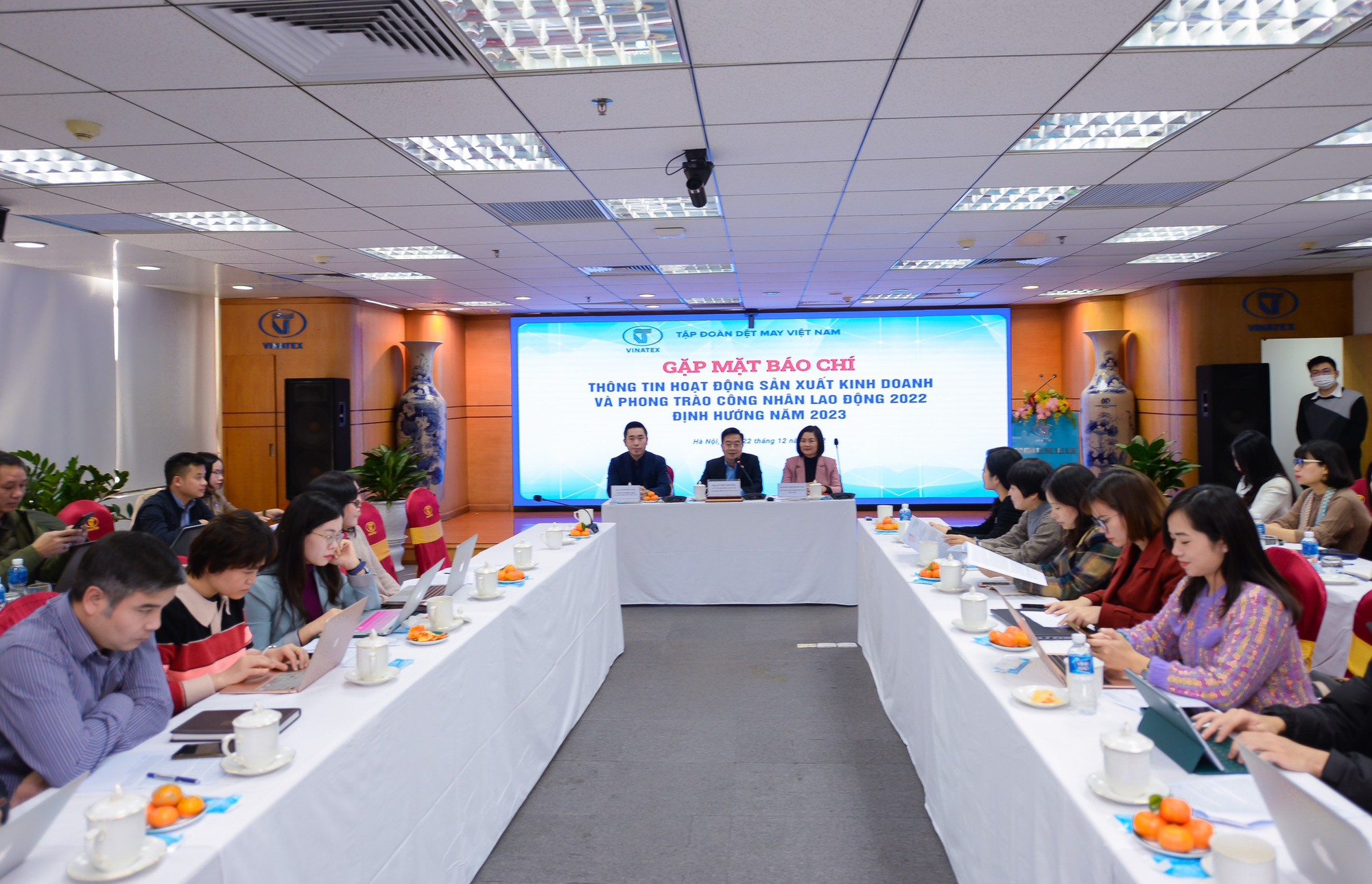 Vinatex thưởng Tết cao nhất khoảng 25 triệu đồng