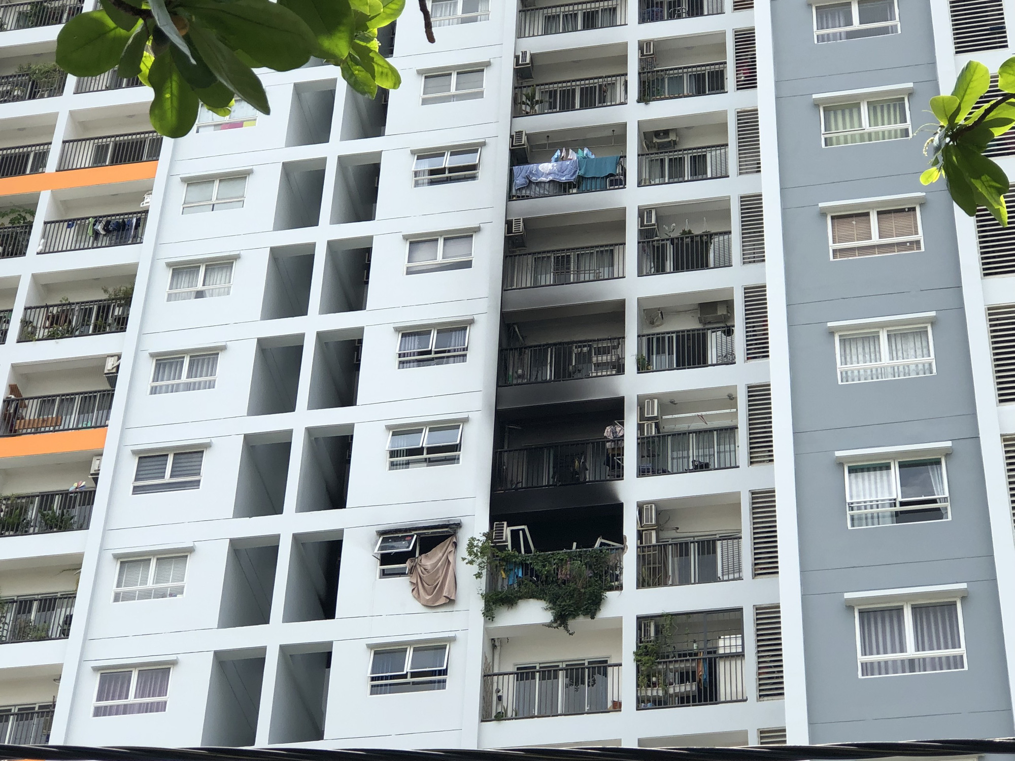 CLIP: Nhân chứng kể lại vụ cháy tại chung cư Carillon 5