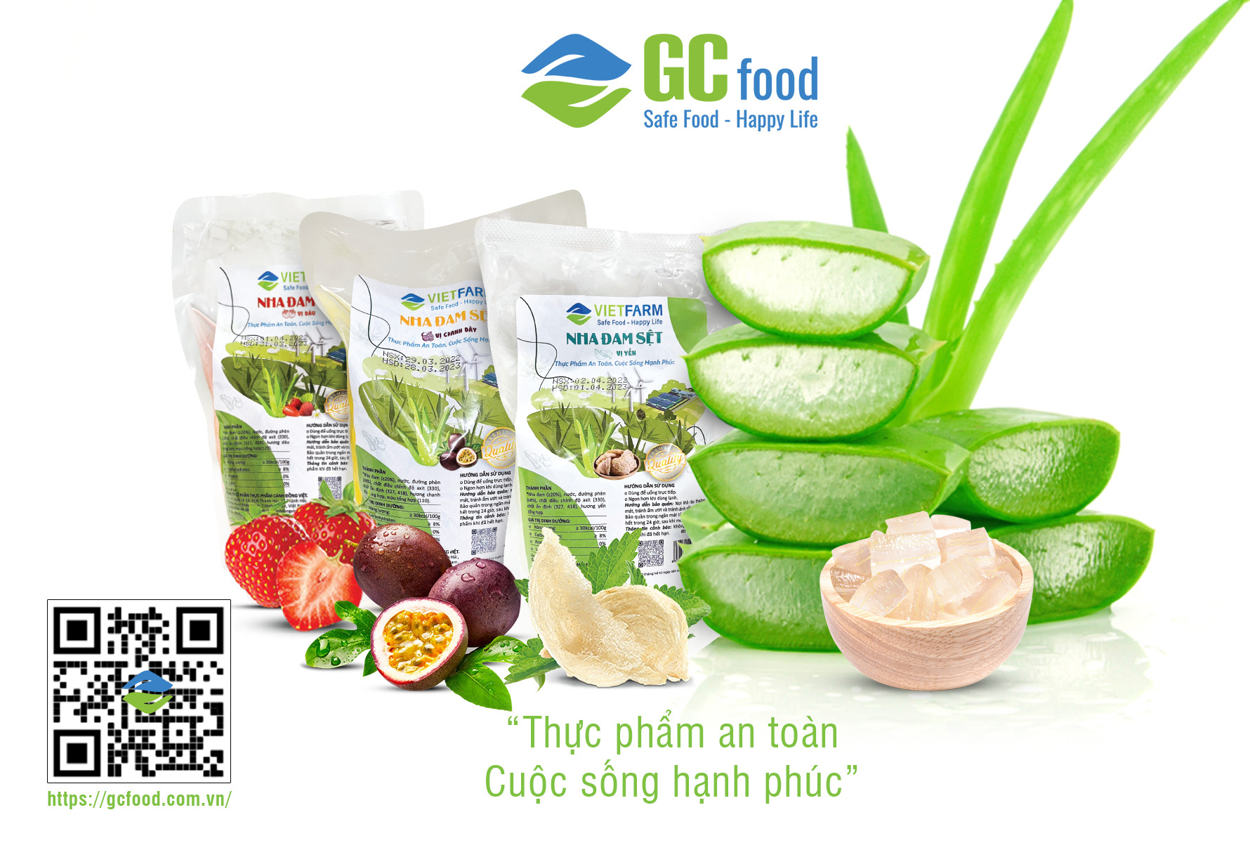 Thạch nha đam GC Food – Món ngon bổ dưỡng bốn mùa