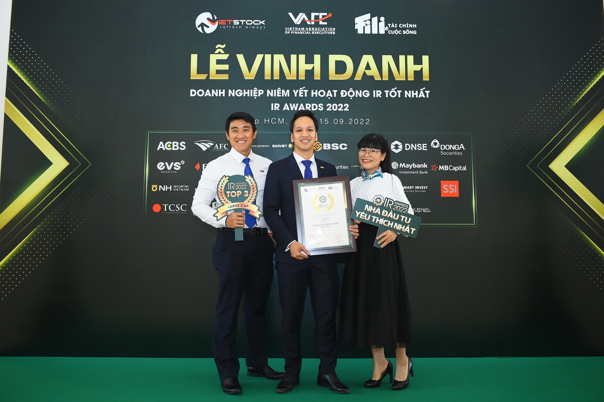 ACB được vinh danh Doanh nghiệp có hoạt động quan hệ nhà đầu tư tốt ...