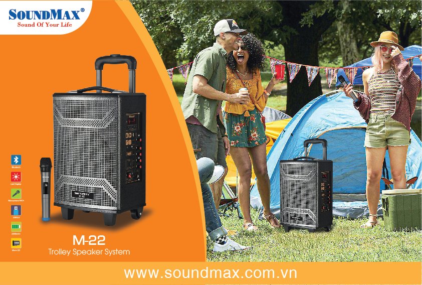 SoundMax M-22: dẫn lối đam mê ca hát