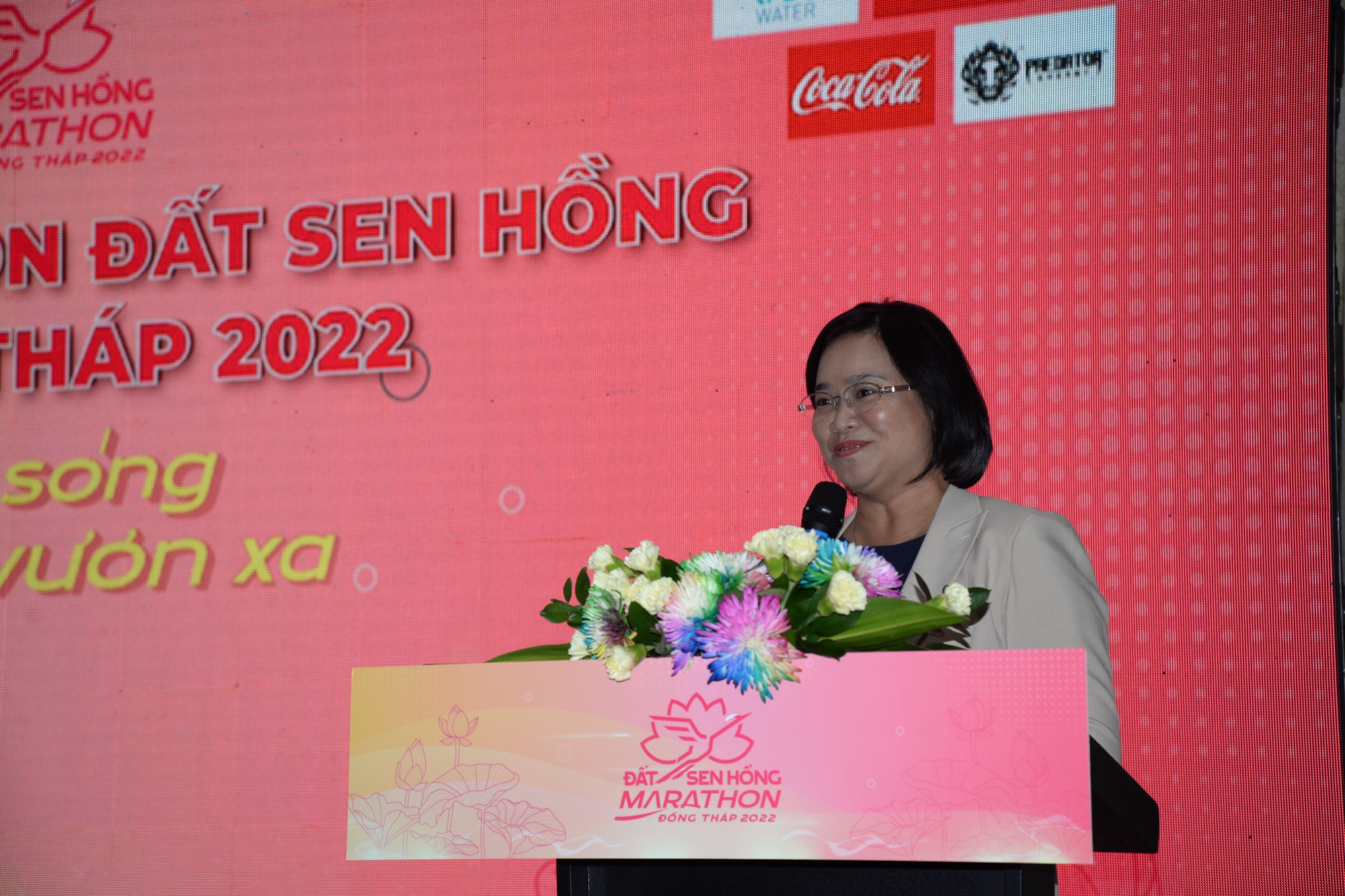 Chạy marathon trên đất sen hồng Đồng Tháp