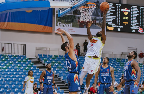 Saigon Heat thăng hoa tại đấu trường khu vực