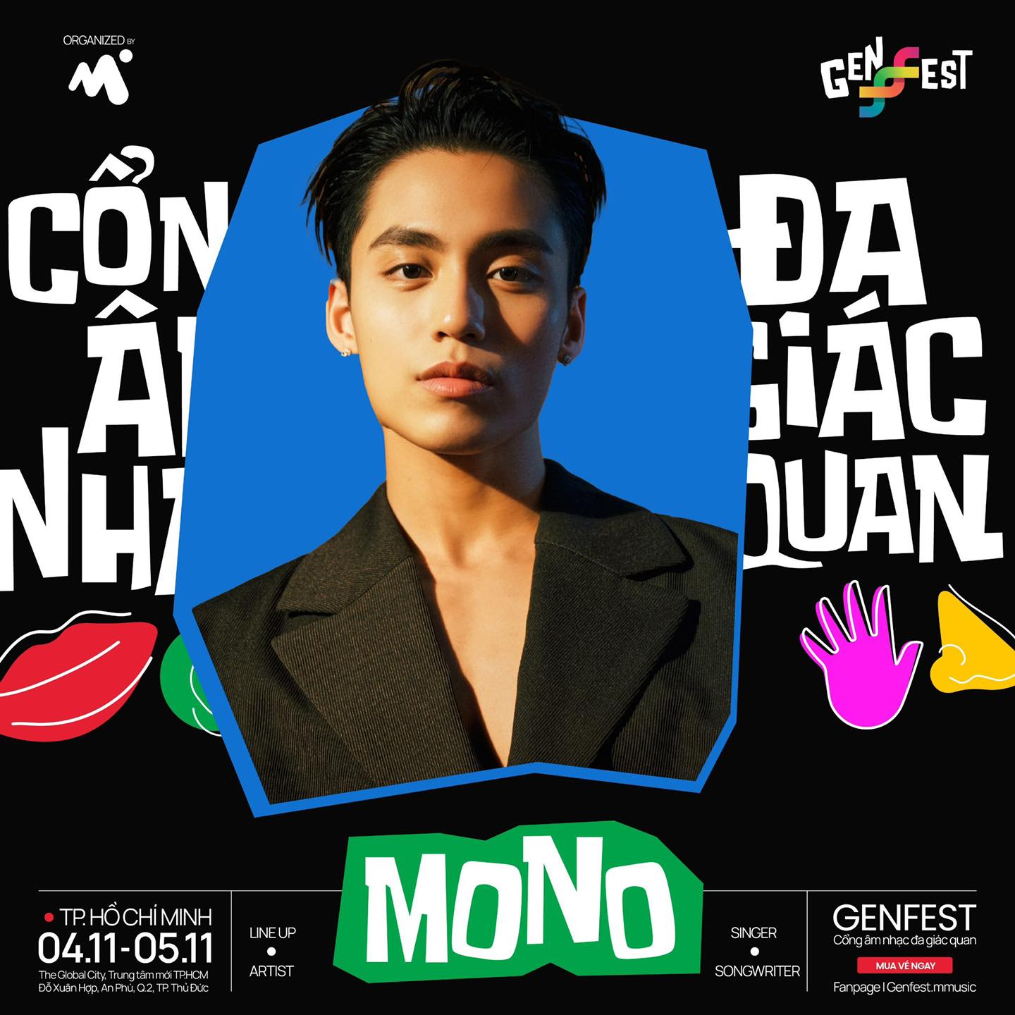 GENfest "gây bão" với dàn line-up "xịn xò"