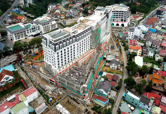 Đà Lạt kiên quyết xử lý khách sạn vi phạm