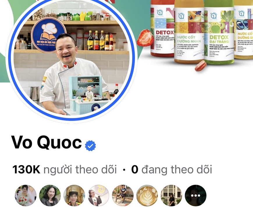 Xem xét kiến nghị đưa Facebook Vo Quoc vào danh sách "đen"