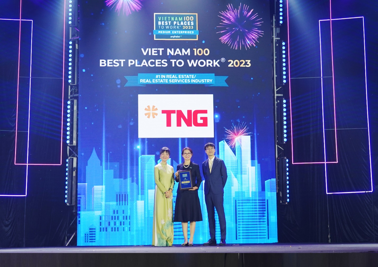 TNG Holdings Vietnam vào “Top 15 doanh nghiệp tiêu biểu có nguồn nhân ...