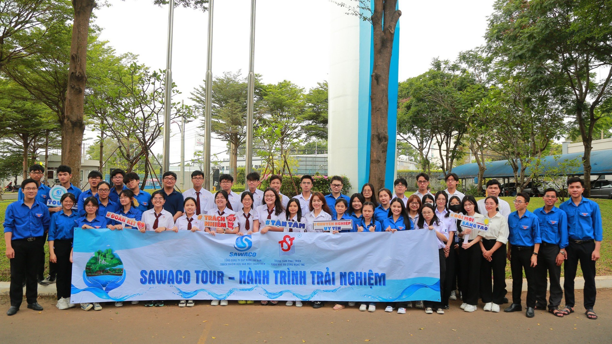 SAWACO tổ chức hành trình khám phá lịch sử ngành nước Thành phố