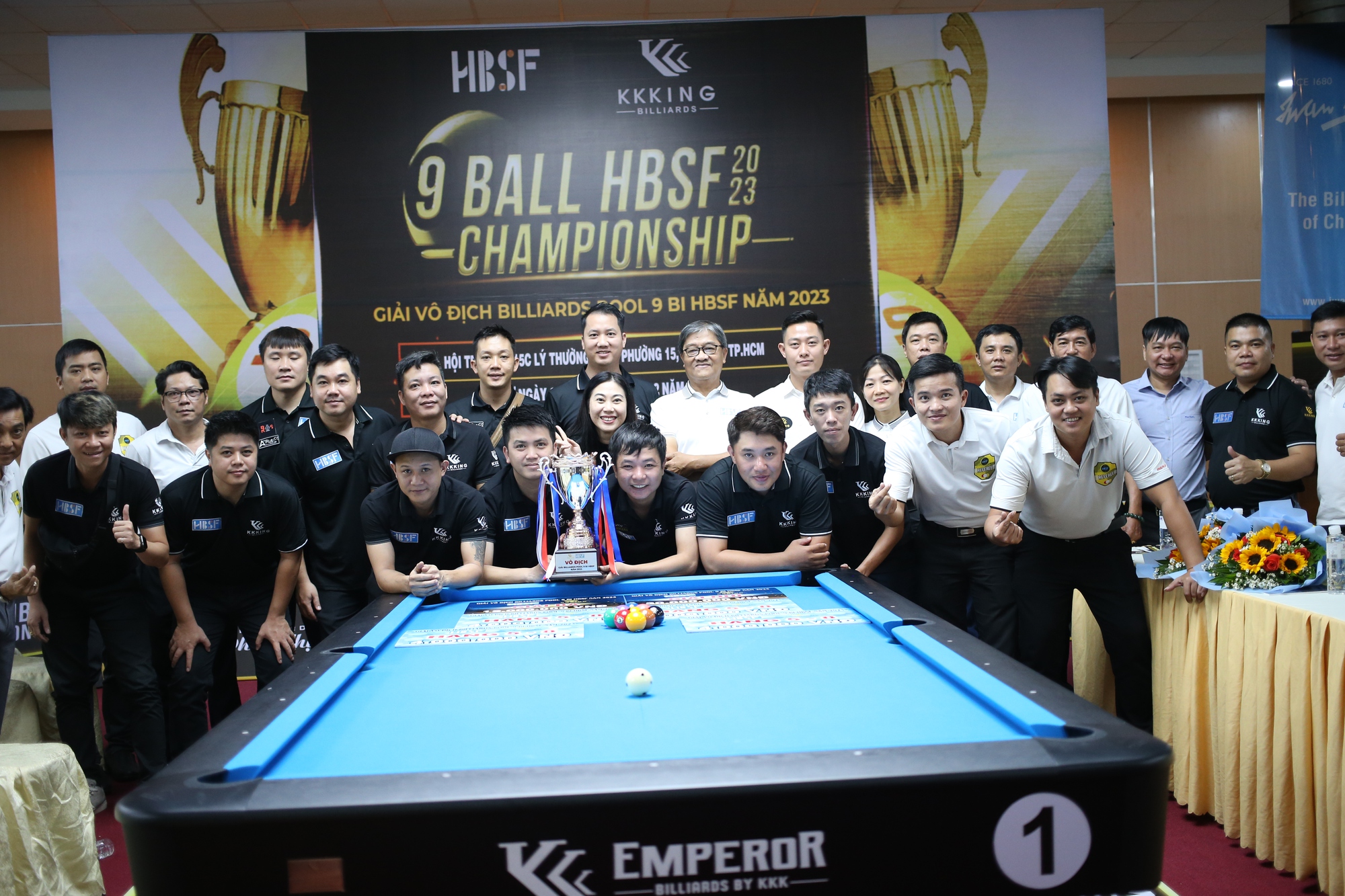 Giải Vô địch Billiards pool 9 bi TP HCM 2023: Anh tài hội tụ
