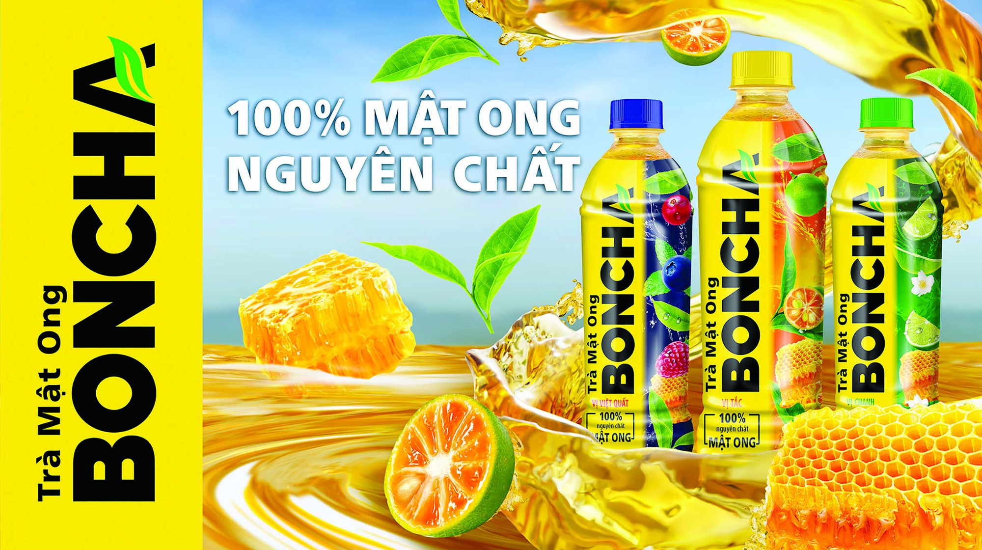 Trà mật ong BONCHA thanh mát - thức uống cho sức khỏe ngày hè