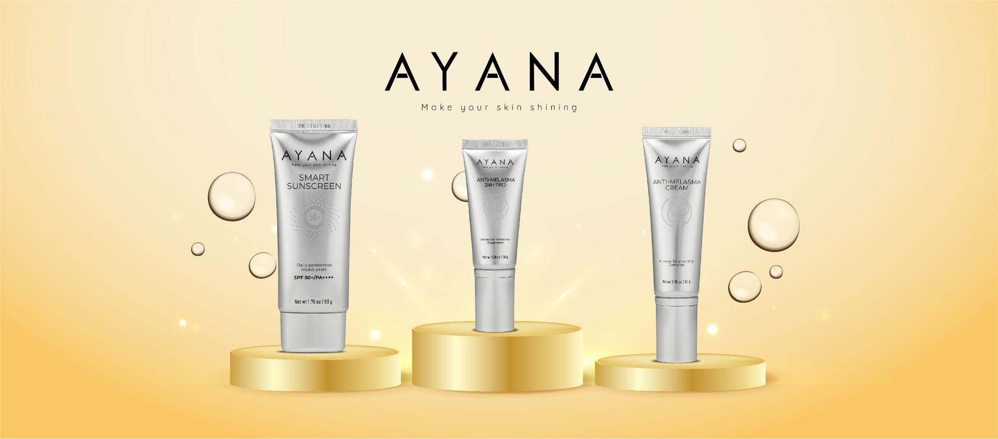 Kem Ayana Hàn Quốc phù hợp với loại da nào