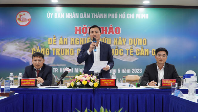 Định hình cảng trung chuyển quốc tế Cần Giờ