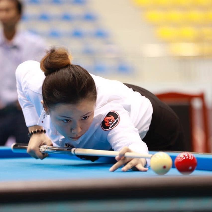 Nữ cơ thủ xinh đẹp Việt Nam chưa đấu vẫn... chắc có huy chương