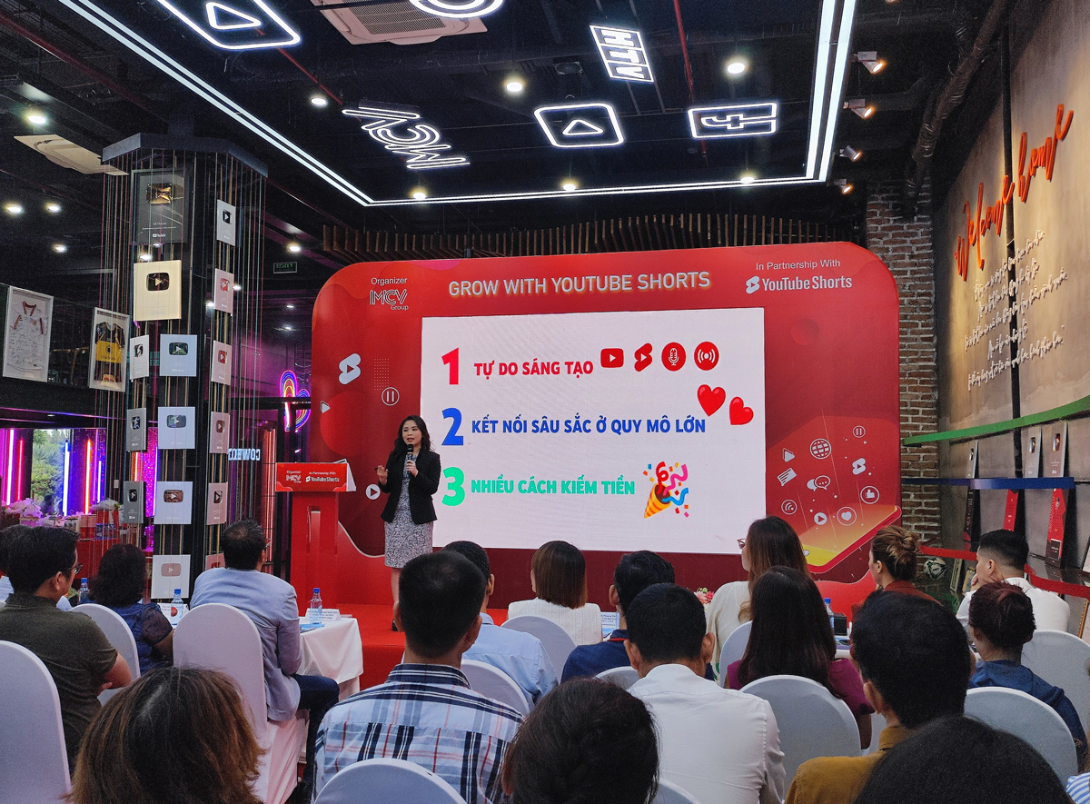 MCV Group cùng YouTube hỗ trợ nhà sáng tạo để phát triển video ngắn