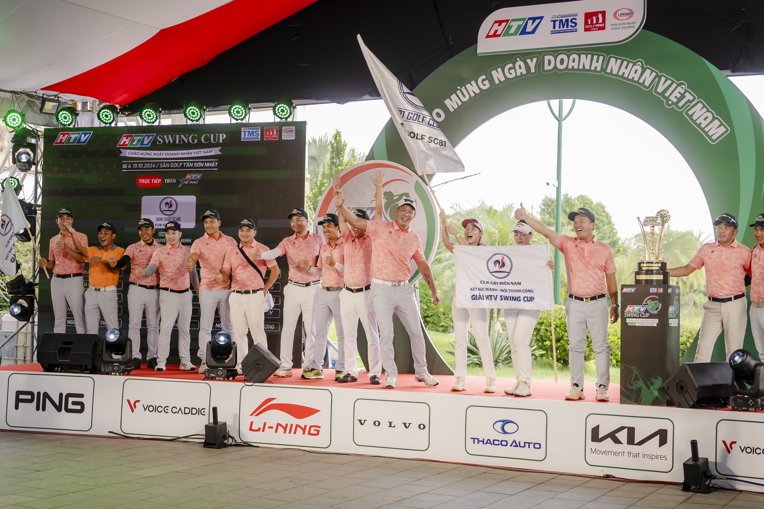 Tưng bừng khai mạc Giải golf HTV Swing Cup 2024