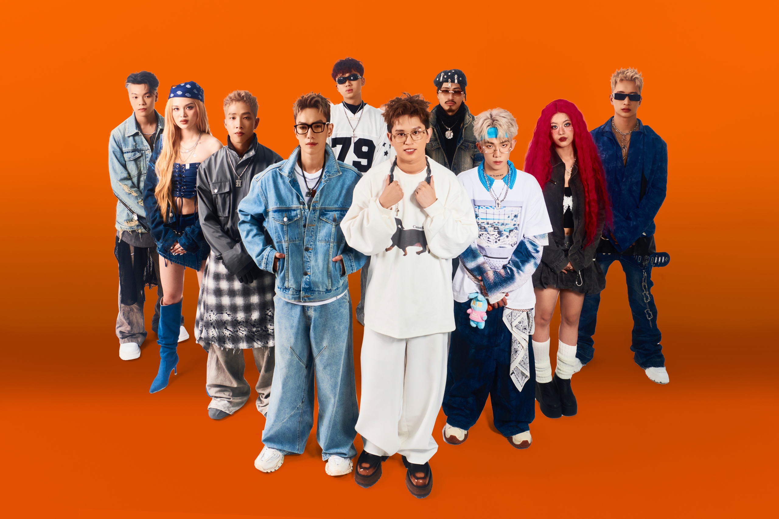 B Ray tràn ngập tự tin với đội hình các thí sinh Rap Việt mùa 4