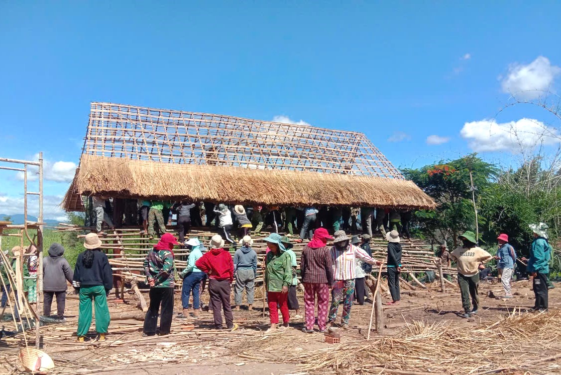 Nhà rông truyền thống độc đáo của người Ba Na ở Kbang