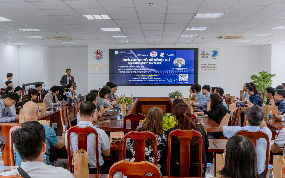 “Chuyển đổi số hiệu quả cho doanh nghiệp vừa và nhỏ” thu ...
