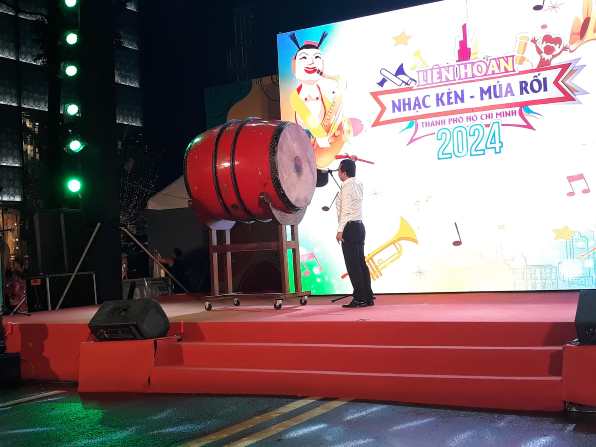 "Hit" Jack, Trúc Nhân diễn tại khai mạc Liên hoan nhạc kèn - múa rối 2024