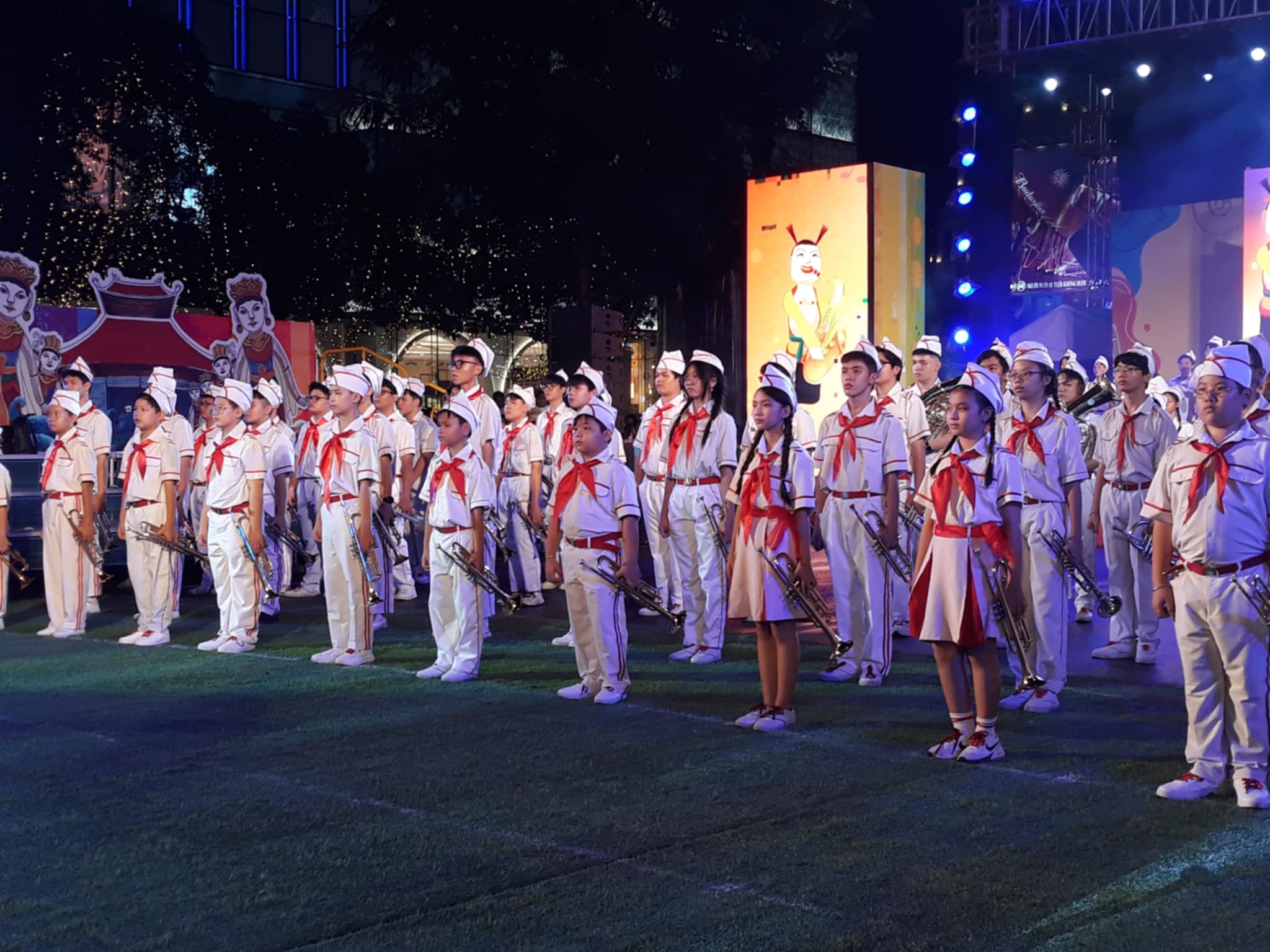 "Hit" Jack, Trúc Nhân diễn tại khai mạc Liên hoan nhạc kèn - múa rối 2024