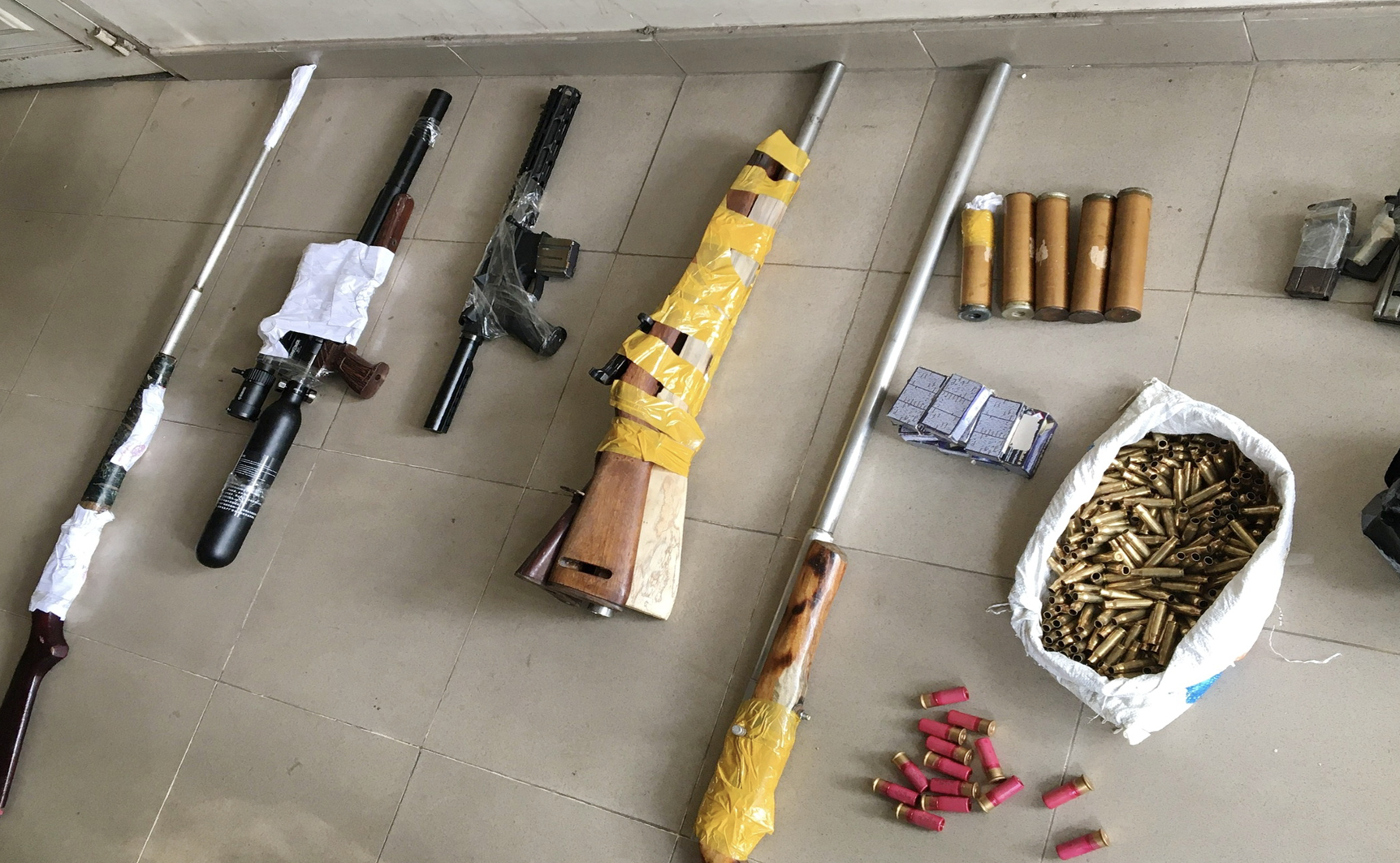 Chuyên án bí số 1122S thu giữ 18 khẩu súng và hơn 1.000 viên đạn ở Đồng Nai