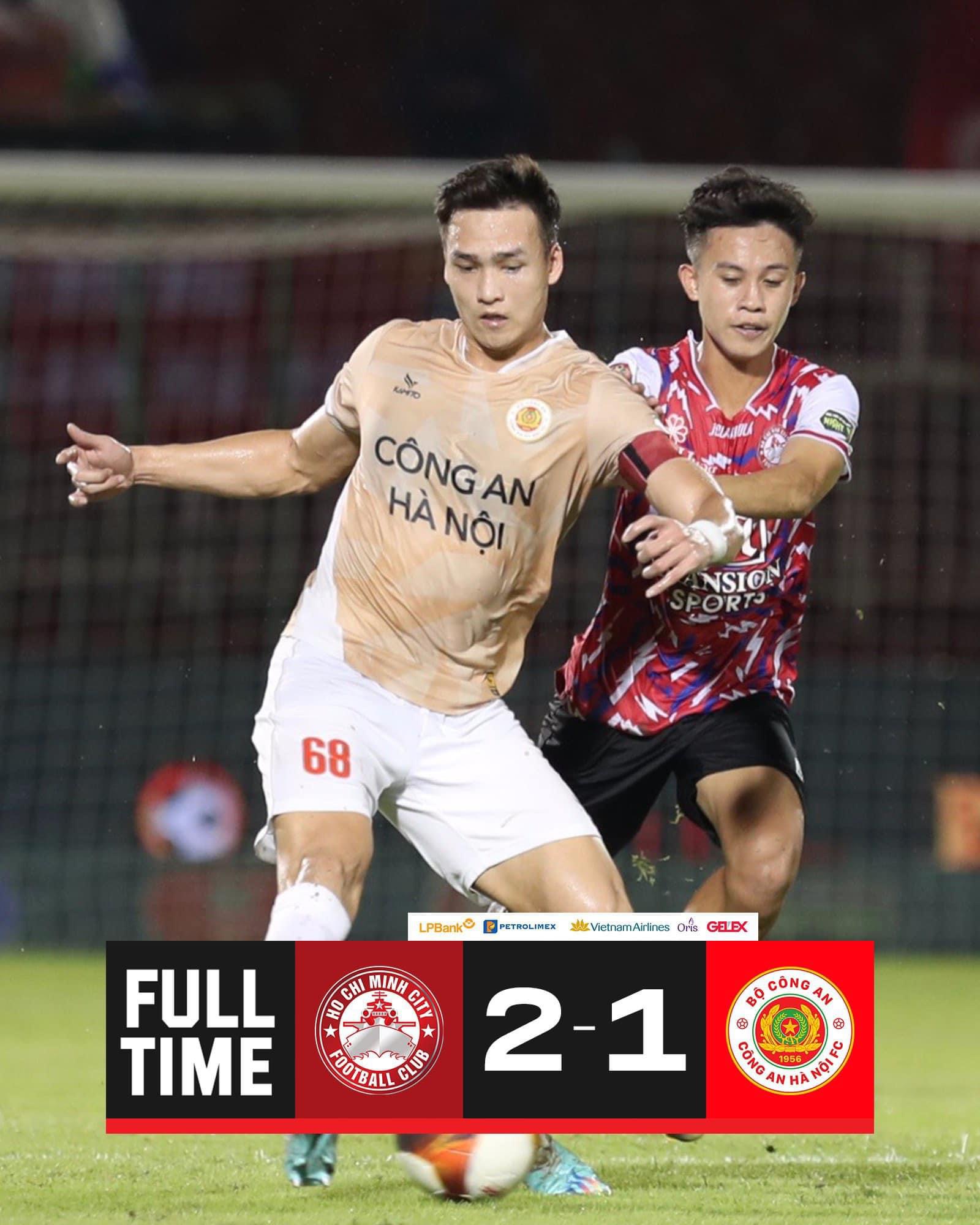 CLB TP HCM thắng sốc đương kim vô địch V-League