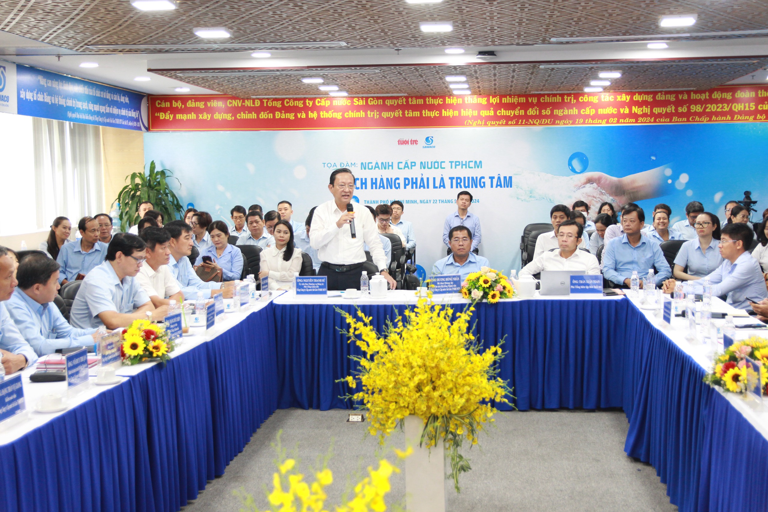 SAWACO: Khách hàng phải là trung tâm