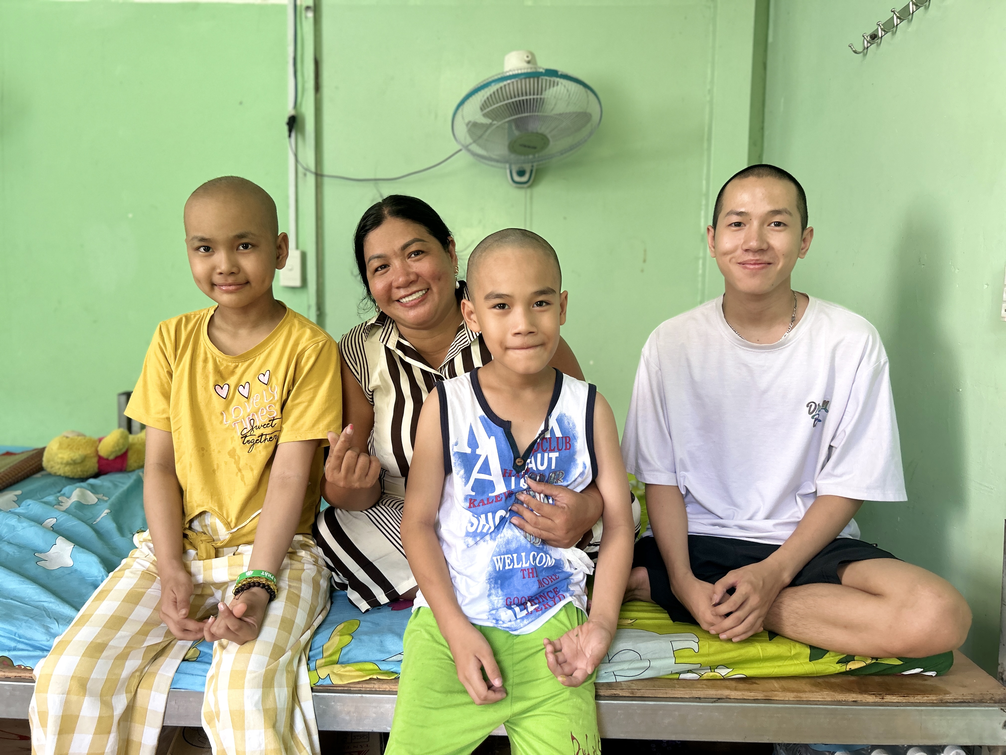 Mái ấm Mầm Xanh của bệnh nhi ung thư