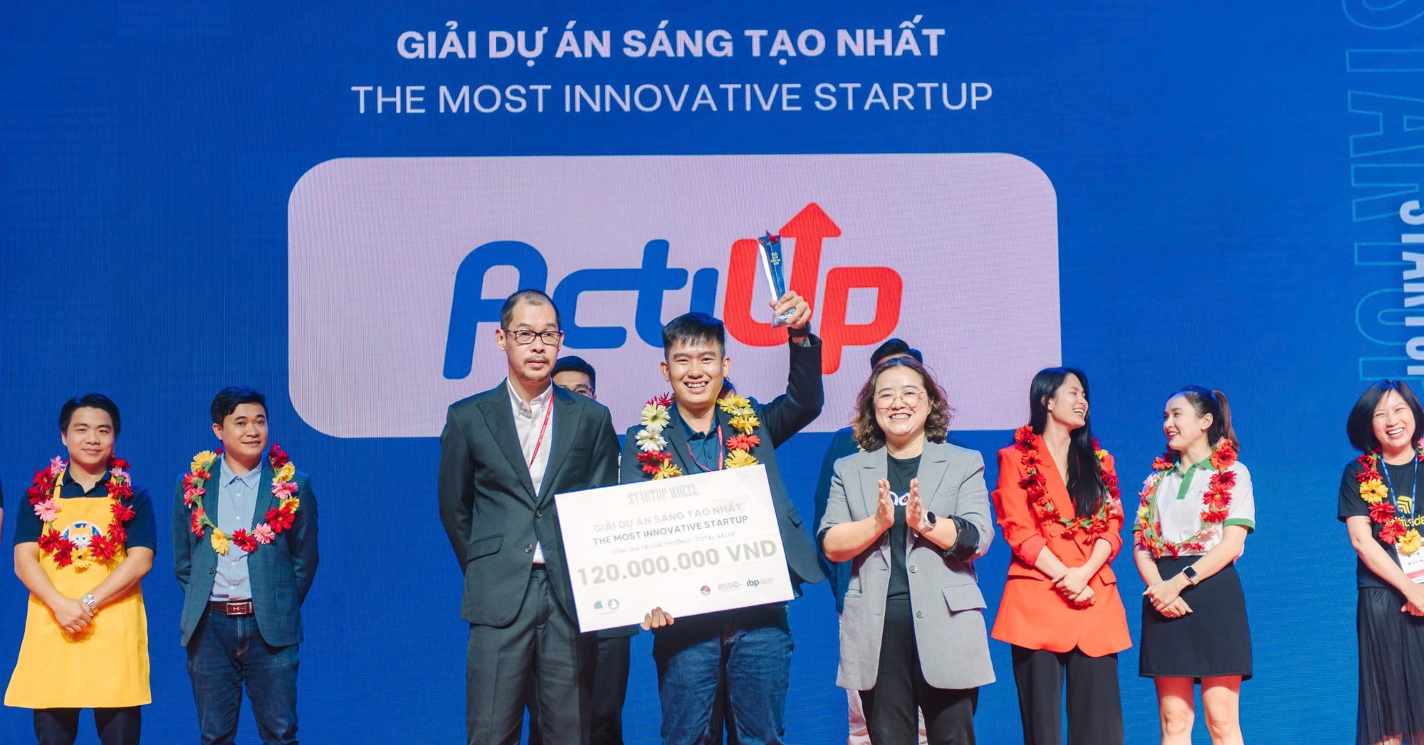 ActiUp giành giải “Dự án sáng tạo nhất” với nền tảng quản lý sự kiện