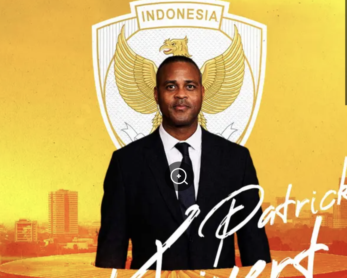 Huyền thoại Hà Lan Patrick Kluivert sẽ dẫn dắt Indonesia