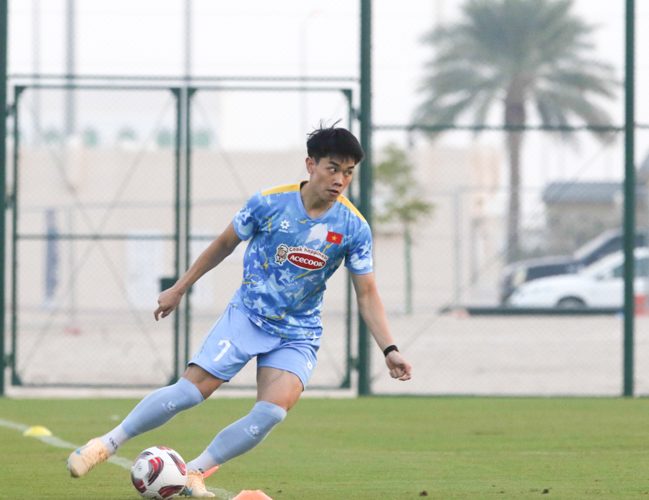 Nguyen Dinh Bac wants to shine at the 2026 AFC U23 Championship.