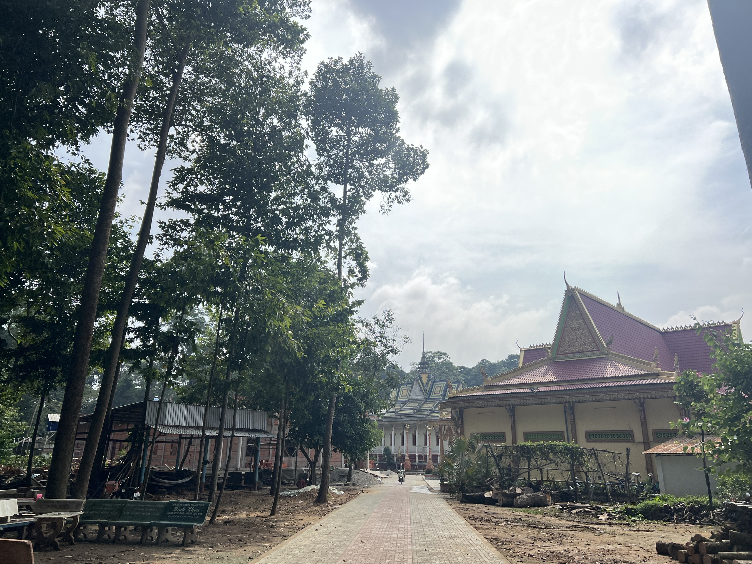 Einzigartige Architektur der Hang-Pagode in Tra Vinh